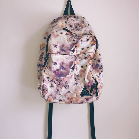 Neff | Bags | Neff Cat Backpack | Poshmark